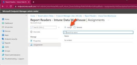 How To Create An Intune Data Warehouse Readers Group