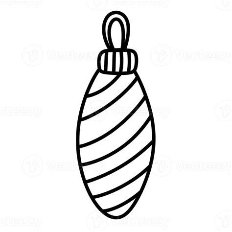 Decorative Christmas Toy Line Icon 18887310 Png