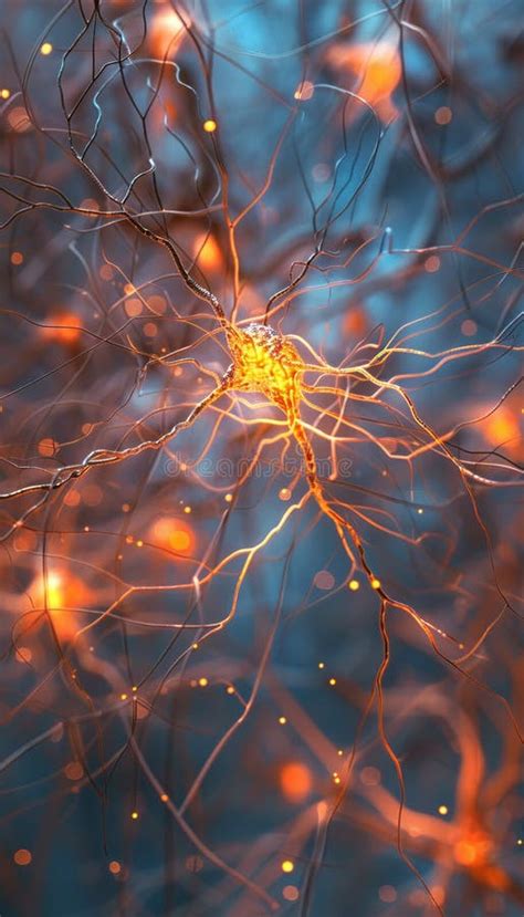 Stunning Abstract Neural Network Design Showcasing Interconnected Nodes