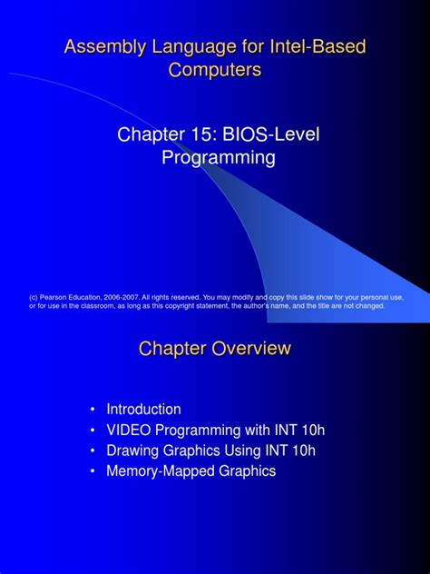 Bios Level Programming Pdf Bios X86 Architecture