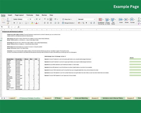 Advanced Excel Course Learn Excel Functions Training Course Microsoft Excel Etsy