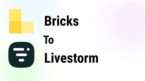 Connect Bricks With Livestorm Integration In Less Than 2 Minutes Bit Apps