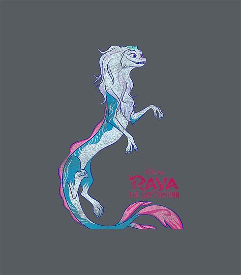 Disney Raya And The Last Dragon Sisu Simple Digital Art By Bakri Isa