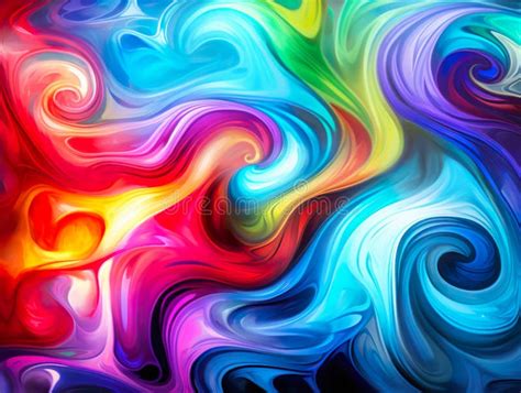 Abstract Art Of Colors Stock Illustration Illustration Of Design