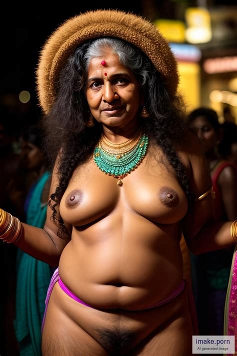 Imake Porn Extremely Hairy Tamil Grandmother At A Rave Showing Hairy Pussy