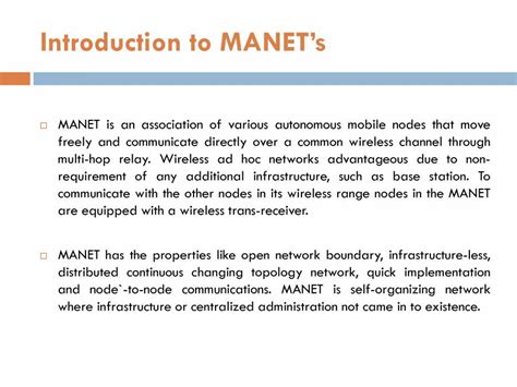 Secure Communication In Cluster Based Ad Hoc Networks A Review Powerpoint Slides Learnpick