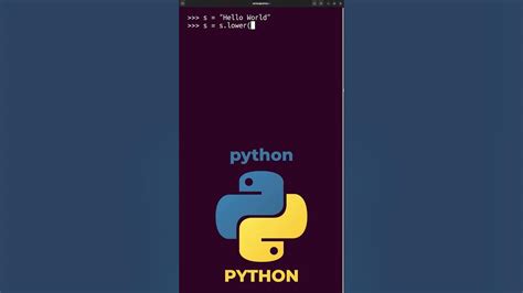 Setting A Python String To Upper Or Lowercase Python Coding Youtube
