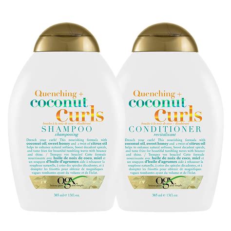 Ogx Quenching Coconut Curls Curl Defining Shampoo Quenching Coconut