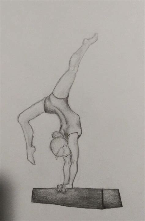 Гимнастки Картинки Нарисованные Карандашом — Картинки фотографии