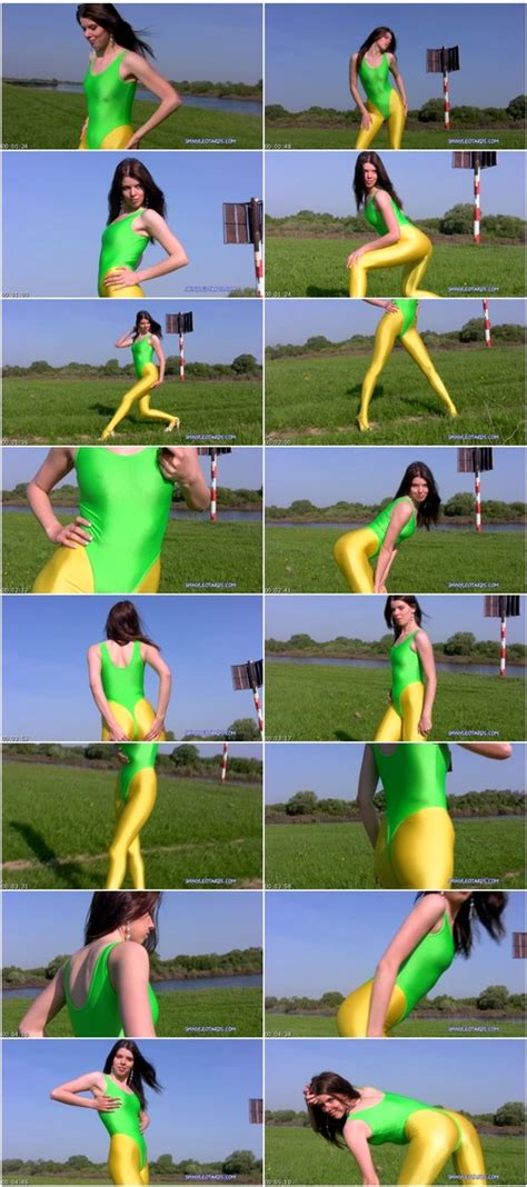 Hot Girls In Printed Spandex Outfits Shiny Leotards Page 12