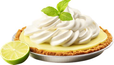 Key Lime Pie With 25067611 Png