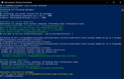 How To Install Kubernetes Via Minikube Using Windows 10 PowerShell