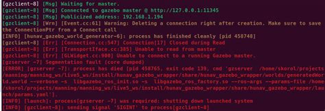 Gazebo Often Fails To Connect To Master · Issue 3 · Robotics Upohunav