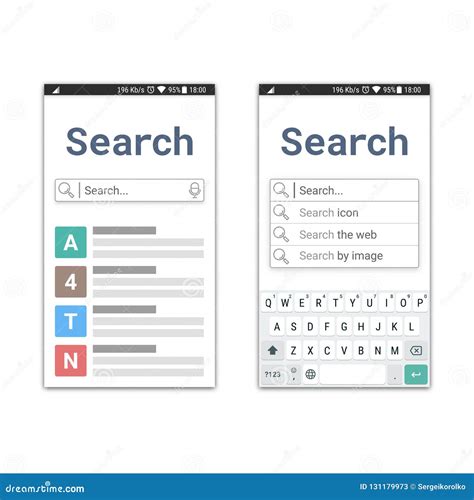 Virtual Keyboard Mobile App Page Onboard Screen Template Tiny Characters At Huge Pc Monitor