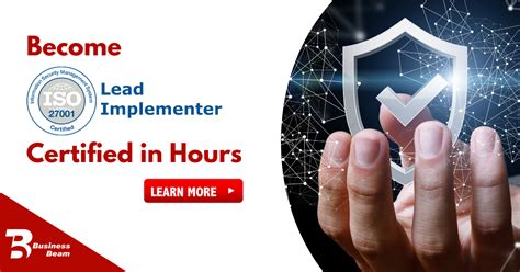 ISO Lead Implementer Certification Business Beam
