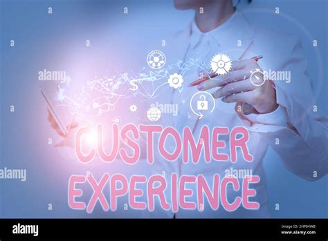 Text Caption Presenting Customer Experience Business Approach Product Of Interaction Between