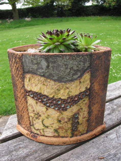 Wild Clay Planters For Your Garden