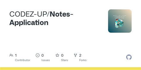 Github Codez Upnotes Application