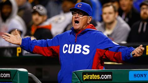 Joe Maddon Protests Cubs Loss To Nationals Sporting News Canada