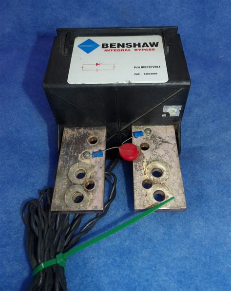 Benshaw Bibpc720lt 2pole 460v 142a 50 Ohm Integral Bypass Contactor 1