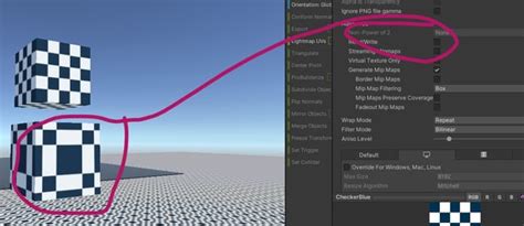 unity texture doesnt repeat on probuilder cube i created the checkered texture in blender r
