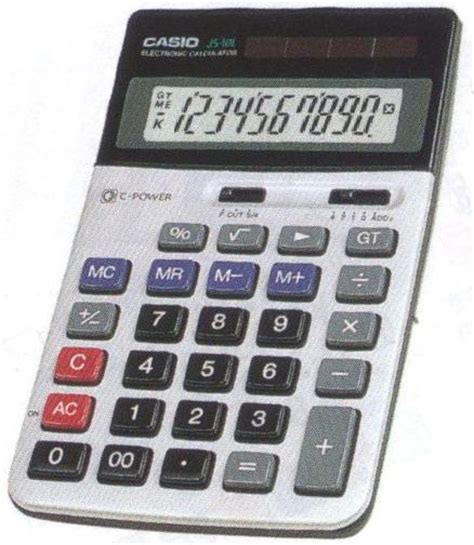Casio Js 10l Calculatrice Lcd Casio Js10l