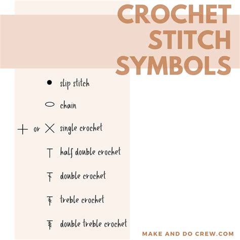 Double Crochet Symbol