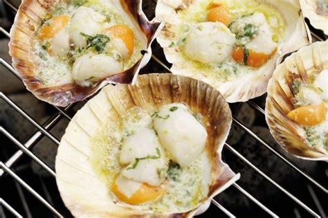 How To Cook Scallops In The Shell Using A Grill
