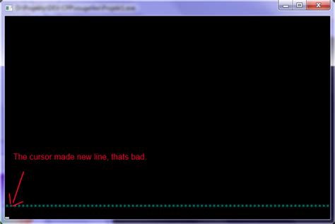 C Standard Console Output Without Nextline Stack Overflow