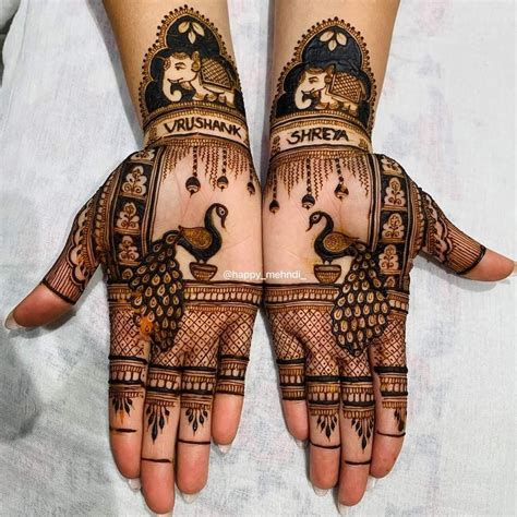 30 Gorgeous Peacock Mehndi Design To Steal Your Heart Artofit