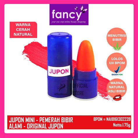 Jual Jupon Pemerah Bibir Alami Jupon Lipstik Jupon Mini Shopee