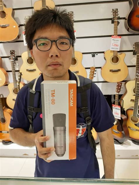 Tascam TM-80 ไมโครโฟนคอนเดนเซอร์ | Music Arms ศูนย์รวมไมค์ Tascam