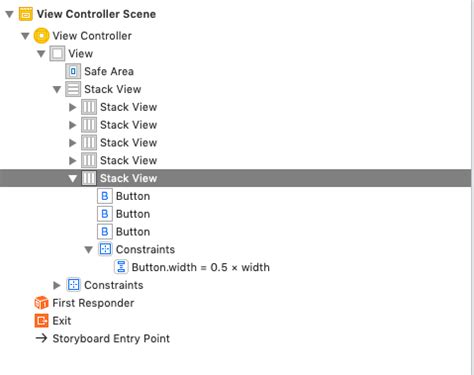 Ios Programmatically Changing Size Of 1 Subview In UIStackView