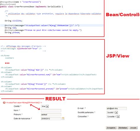 Java Localization With Bean Validation In Jsf Stack Overflow