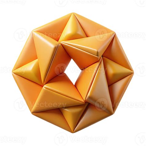 Dazzling Melancholic Urban Rotating Triangles Forming A Hexagon Flat Color Crisp Edges