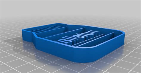Nutella Cookie Cutter By Keith Morden Download Free Stl Model