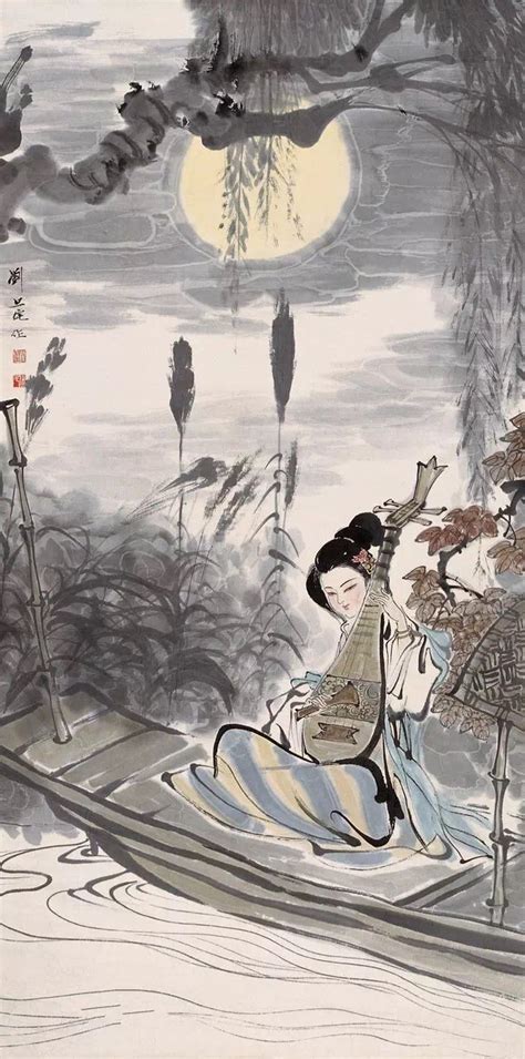 海派大家刘旦宅高士侍女精品集 堆糖美图壁纸兴趣社区