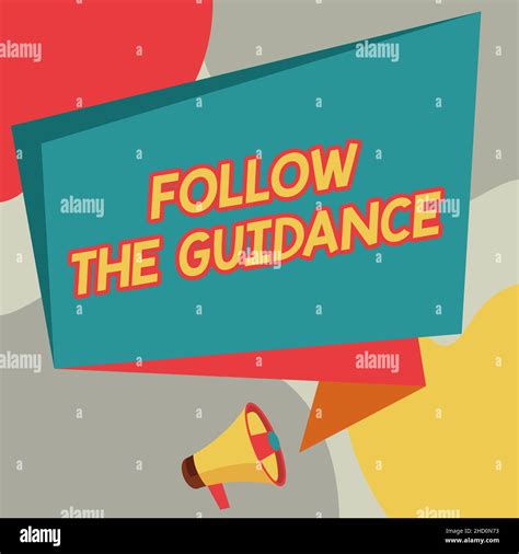 Writing Displaying Text Follow The Guidance Business Showcase