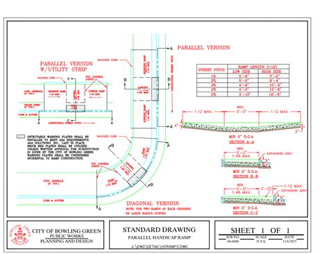 Standard Drawings Bowling Green Kentucky Official Municipal Website