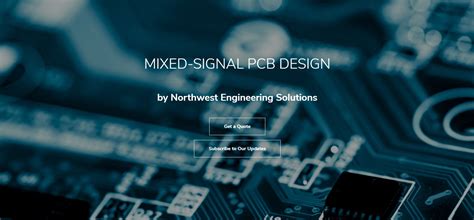 Mixed Signal Pcb Design And Manufacturing Northwest Engineering Solutions