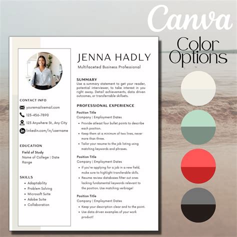 CV Template Word CV Template Professional Resume Template Bundle Editable Resume Template Etsy