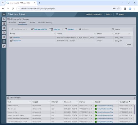 Vmware Esxi 8 Use Iscsi Storage Server World