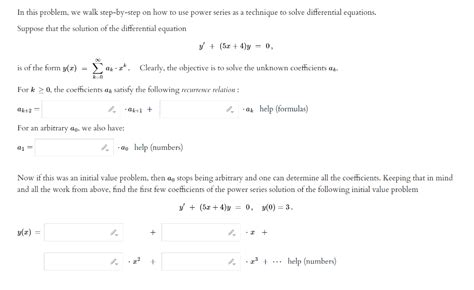 Solved In This Problem We Walk Step By Step On How To Use Chegg Com
