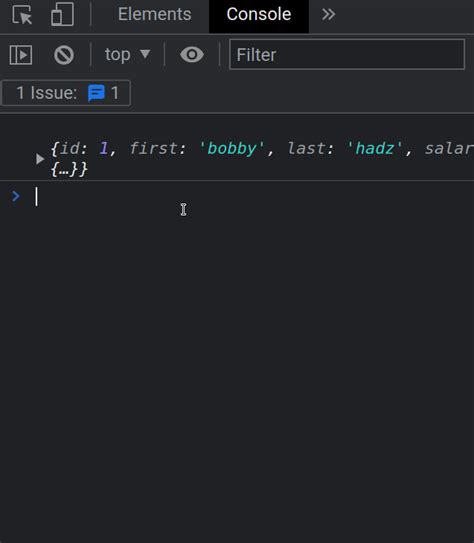 Chrome How To Copy An Object Or Array From The Console Tab Bobbyhadz
