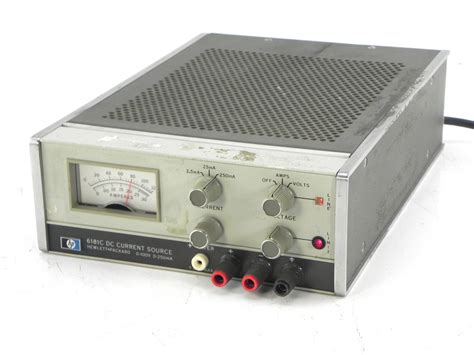 Keysight 6181C DC Current Source Global Test Equipment