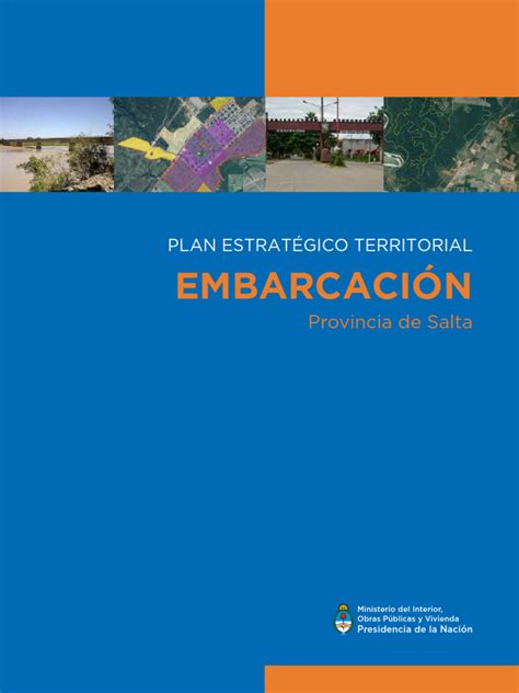 Plan Estrategico Territorial Embarcacion Pdf Planificación