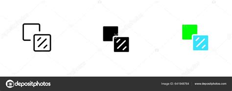 Menu Buttons Alignment Pictograms Labels Captures Main Menu Programs Applications Stock Vector
