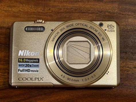 Fotoaparát Nikon Coolpix S7000 gold Aukro