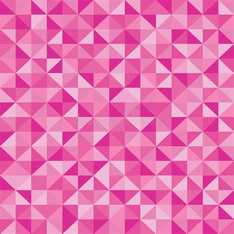 Pink Abstract Triangle Background Stock Illustration Illustration Of
