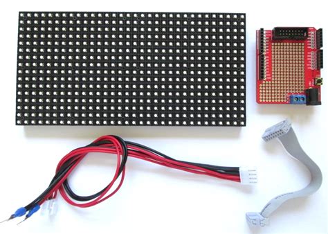 Hookup Guide For 16×32 Rgb Led Panel Part 1 Embedded Lab